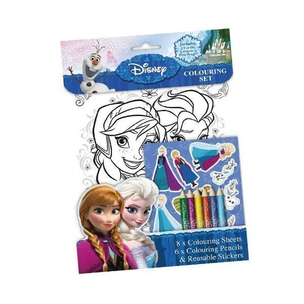 Set za barvanje – Ledeno kraljestvo (Frozen) | PinkZebra